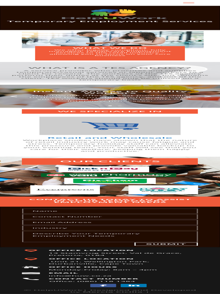 Temporary Employment Services for Retail | PDF