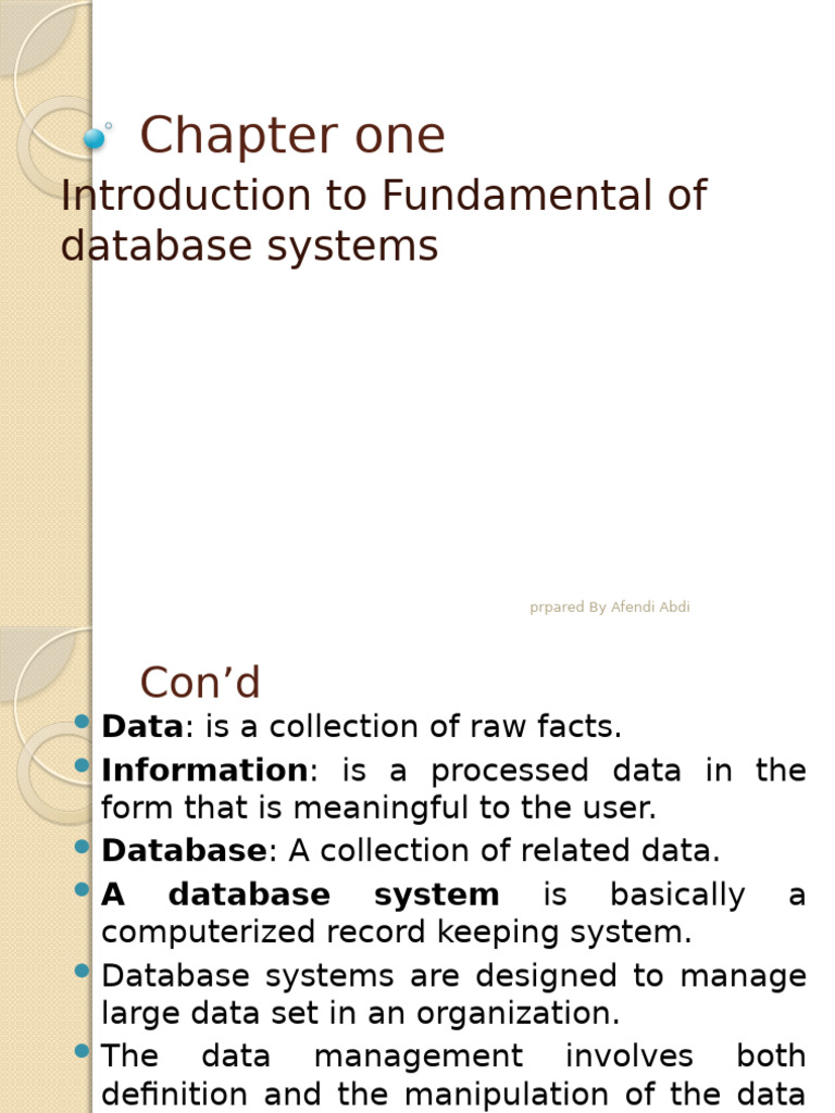Database Chap 1 and 2 | PDF | Databases | Relational Model