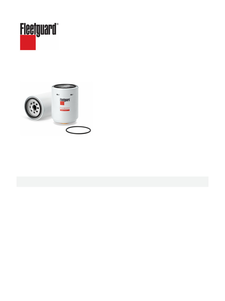 Product Specification - fs36231 | PDF