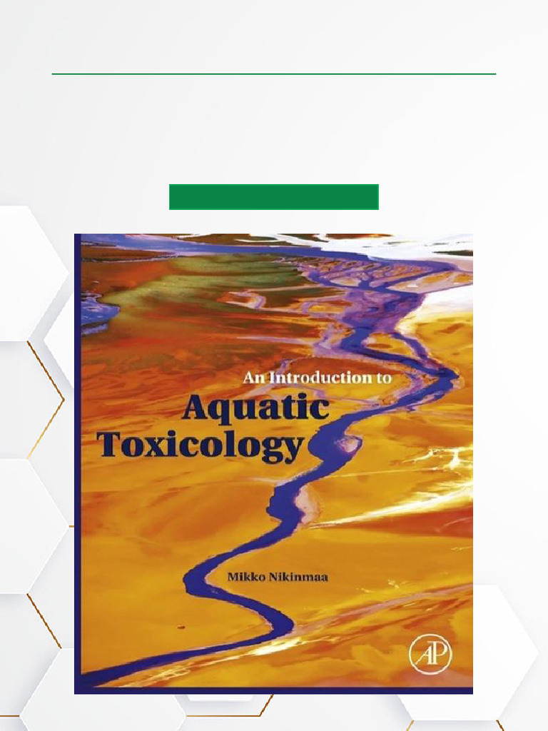 An Introduction To Aquatic Toxicology ISBN 0124115748, 9780124115743 ...