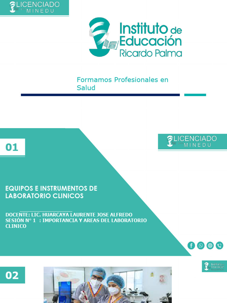 EQUIPOS E INSTRUMENTOS DE LAB N°1 LABO | PDF | Hematología | Sangre