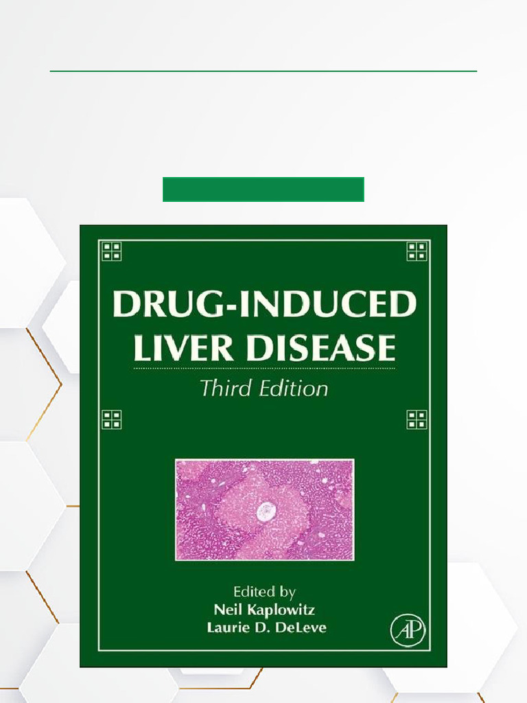 Drug Induced Liver Disease - 3rd Edition ISBN 0123878179, 9780123878175 ...