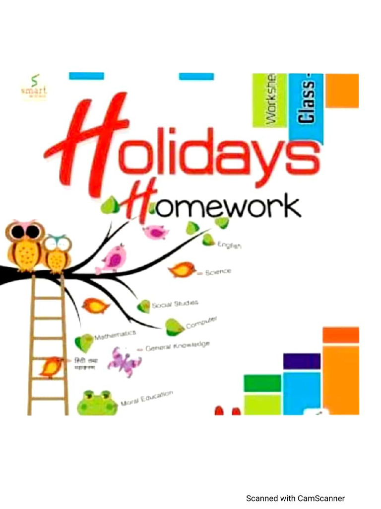 Class - 3 Holiday Homework | PDF