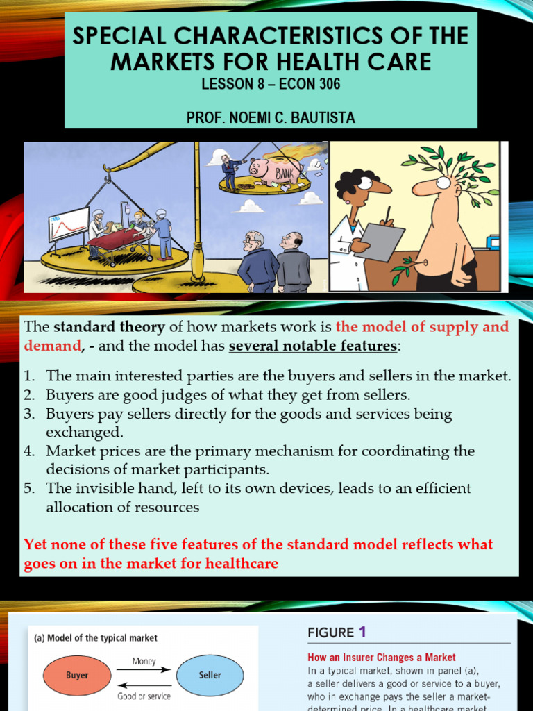 Lesson 8 - Special Characteristics of The Markets For Health Care ...