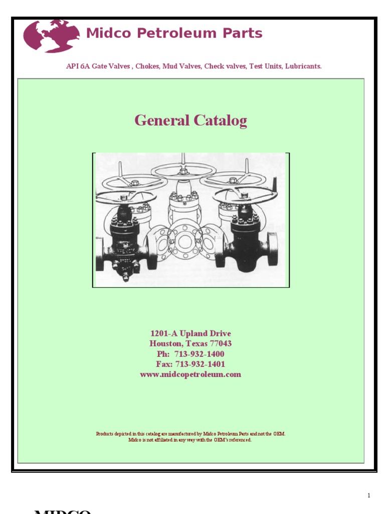 API 6A Gate Valves, Chokes, Mud Valves, Check Valves, Test Units ...