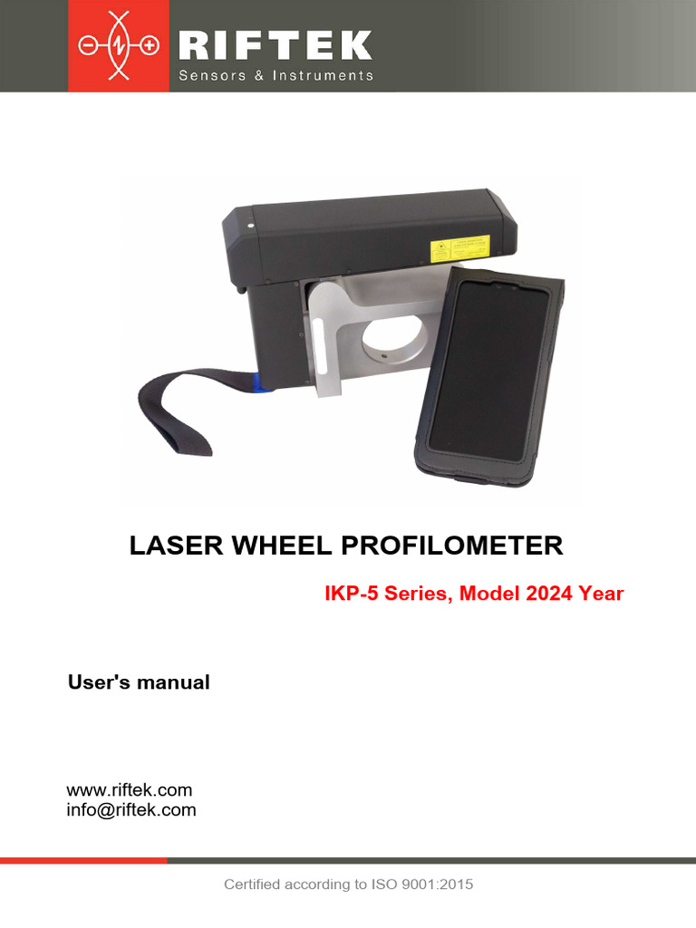 Railway Wheel Profile Gauge IKP Series Model 2024 Eng | PDF | Personal ...