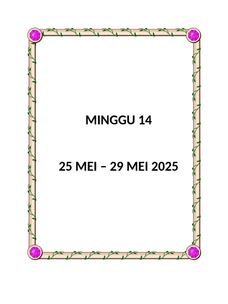Border RPH 2025 | PDF