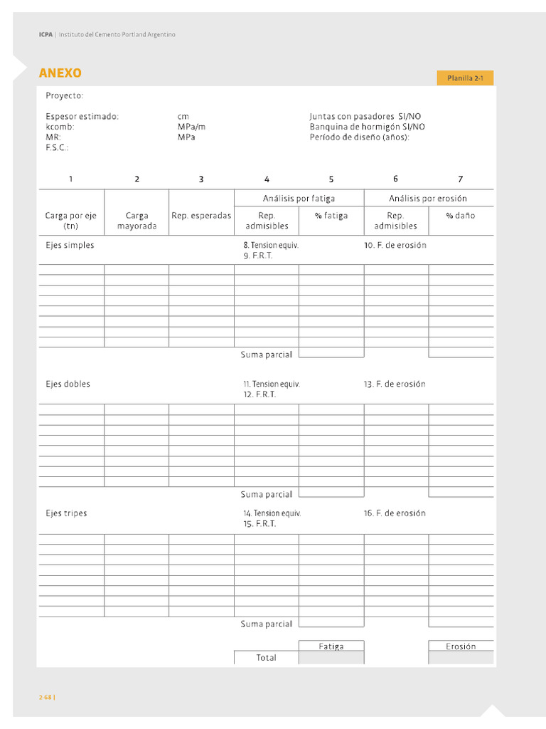 Planilla Calculo Modelo | PDF
