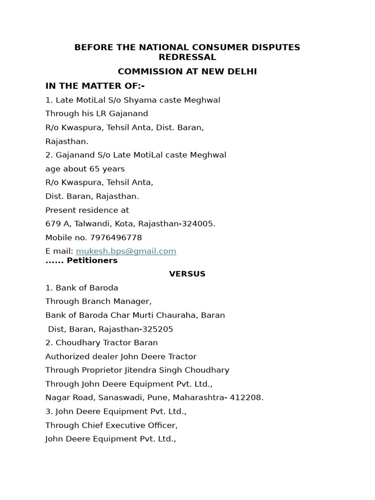 MOTI LAL V BOB | PDF