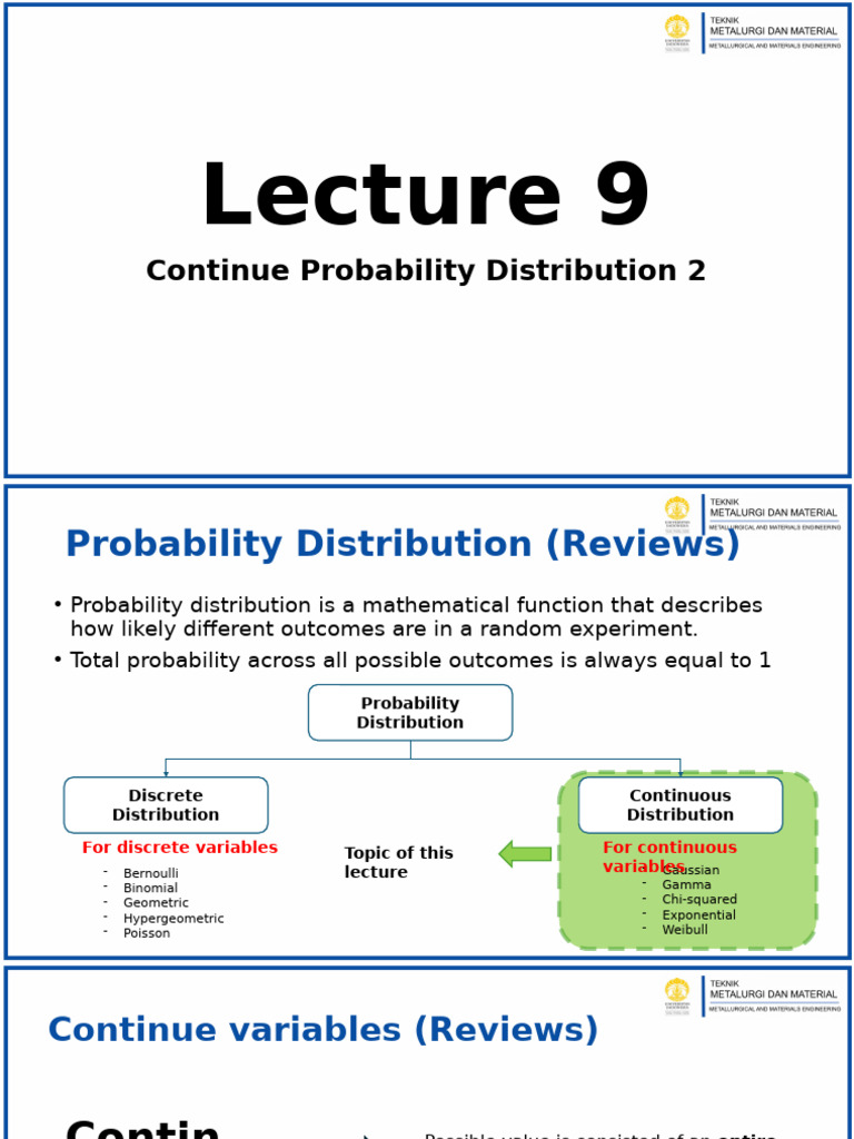 Understanding Gamma Distribution in Statistics | PDF | Probability ...