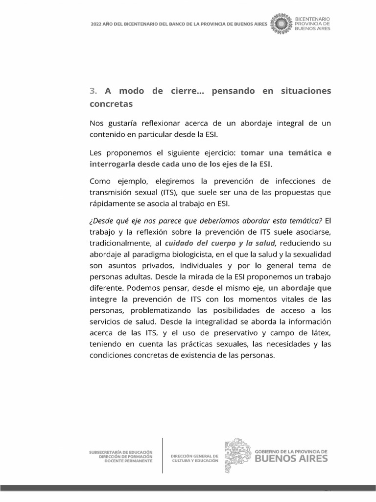 Ejes de La Esi - 2023 | PDF