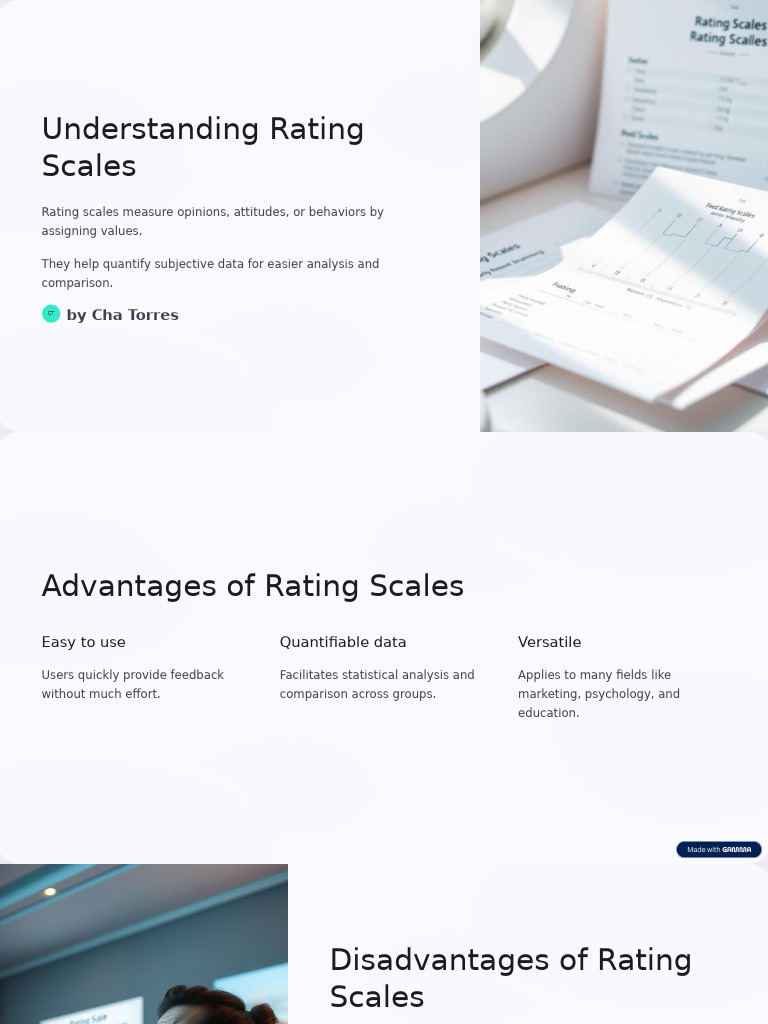 Understanding Rating Scales | PDF