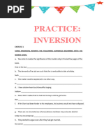Inversion Exercises | PDF