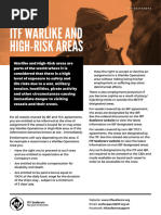 IBF Warlike and High Risk Areas - 1st September - 2023 | PDF | Water ...