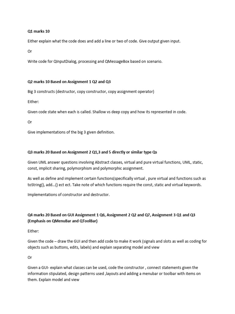 Exam Guess | PDF