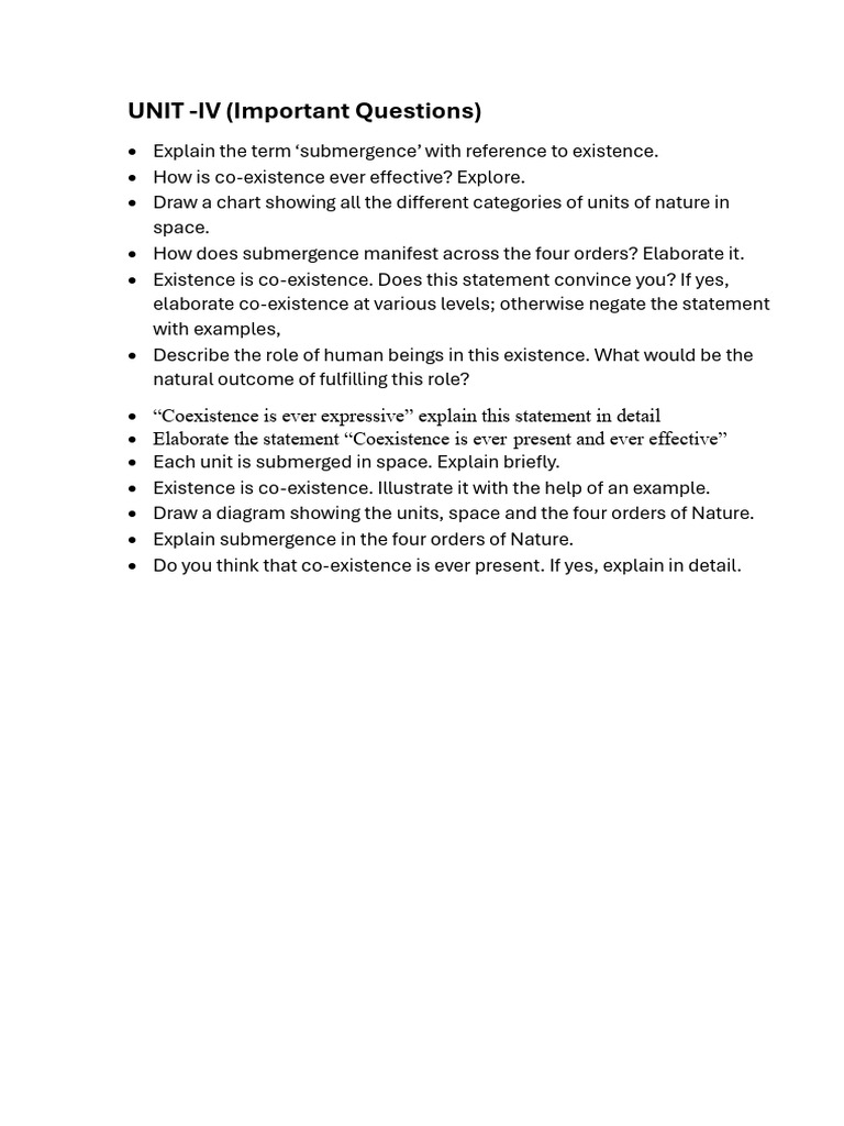 UNIT-4 Questions and Answers | PDF