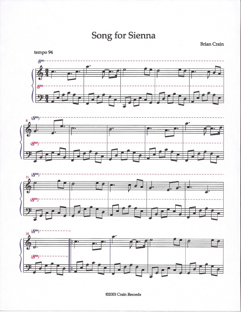 Song for Sienna