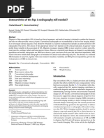 2018-1 - Classifications in Brief Tonnis Classification of Hip ...