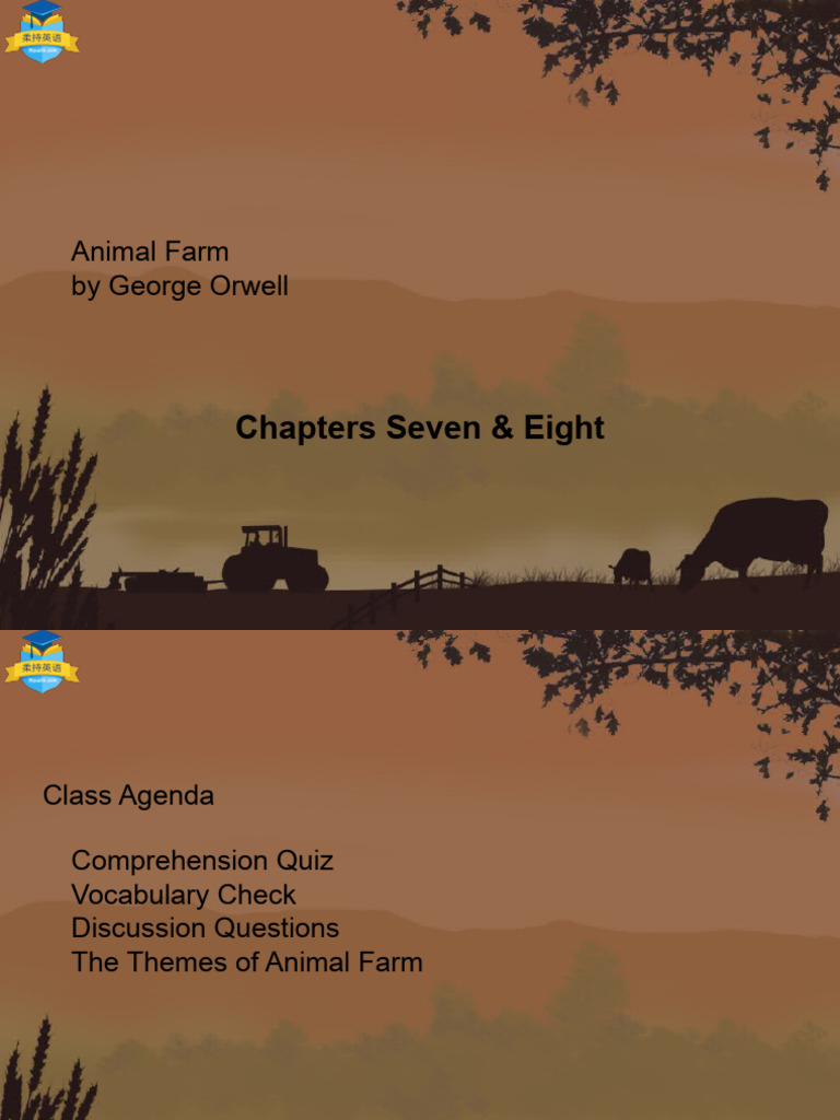 V3 - G7B - CRC - 16 - Animal Farm - CH7-8 | PDF