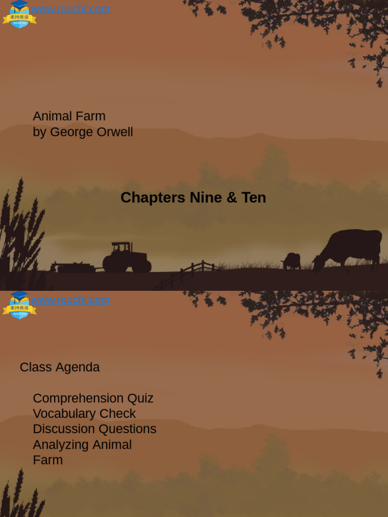 Animal Farm Chapters 9 & 10 Analysis | PDF