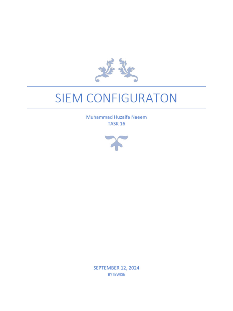 SIEM Server Haderning 1729856023 | PDF | Sudo | Secure Shell