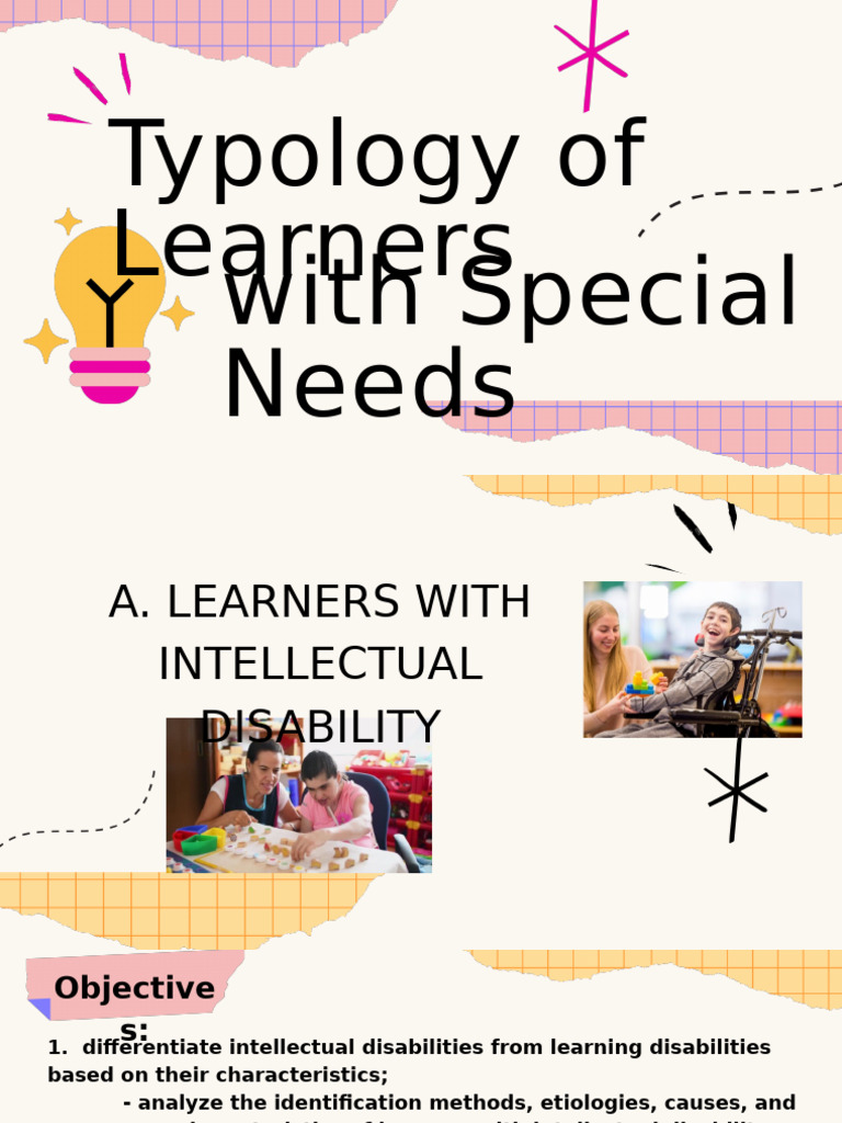 Typology of Learners With Special Needs AB | PDF | Dyslexia | Learning ...