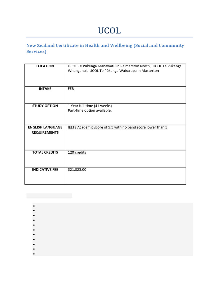 Ucol Health and Wellbeing - Copy | PDF