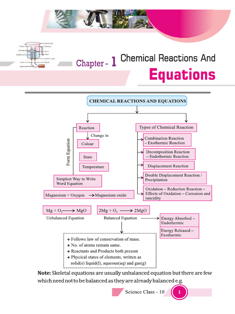 Class 10 Science CH 1 | PDF