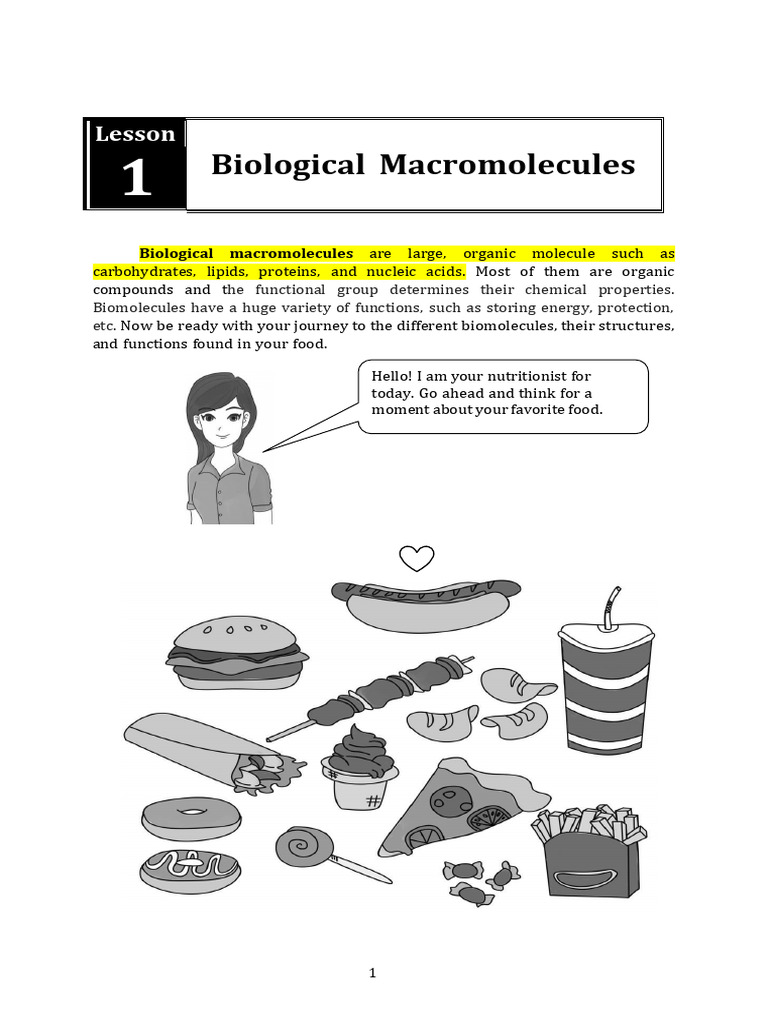 Understanding Biological Macromolecules | PDF | Carbohydrates ...