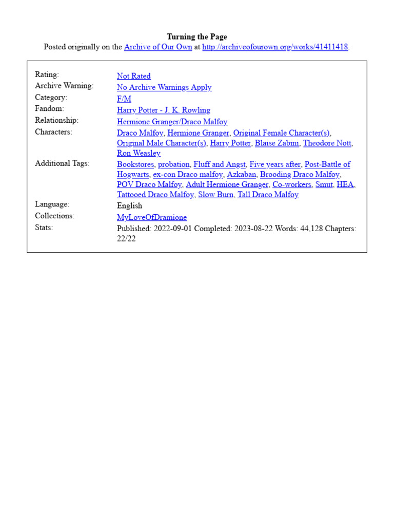 Turning_the_Page | PDF | Harry Potter