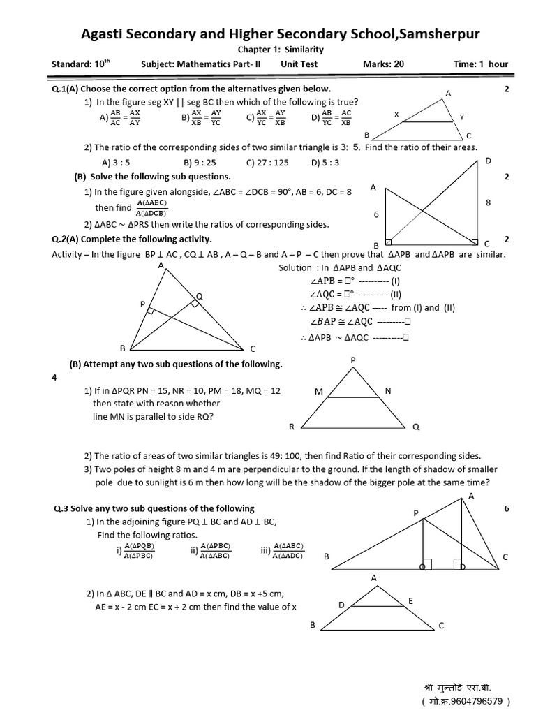Mathematics Part 2 English | PDF | Circle | Triangle