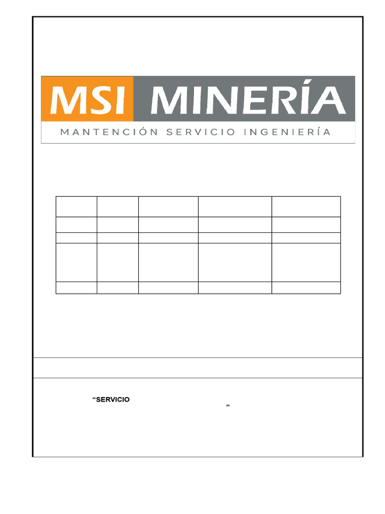 Plan de Manejo de Sustancias Quimicas Msi Mining Spa | PDF | Combustión ...