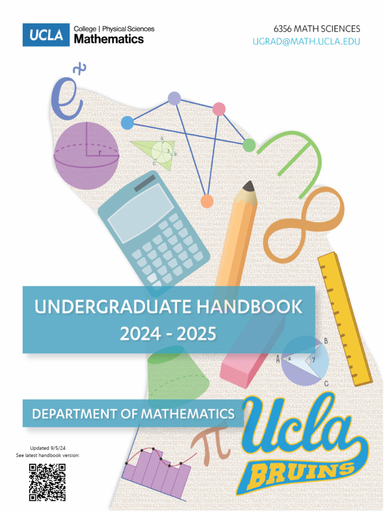 UCLA Applied Mathematics Handbook 2021-22 | PDF | Advanced Placement ...