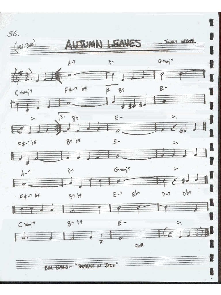 Autumn Leaves | PDF