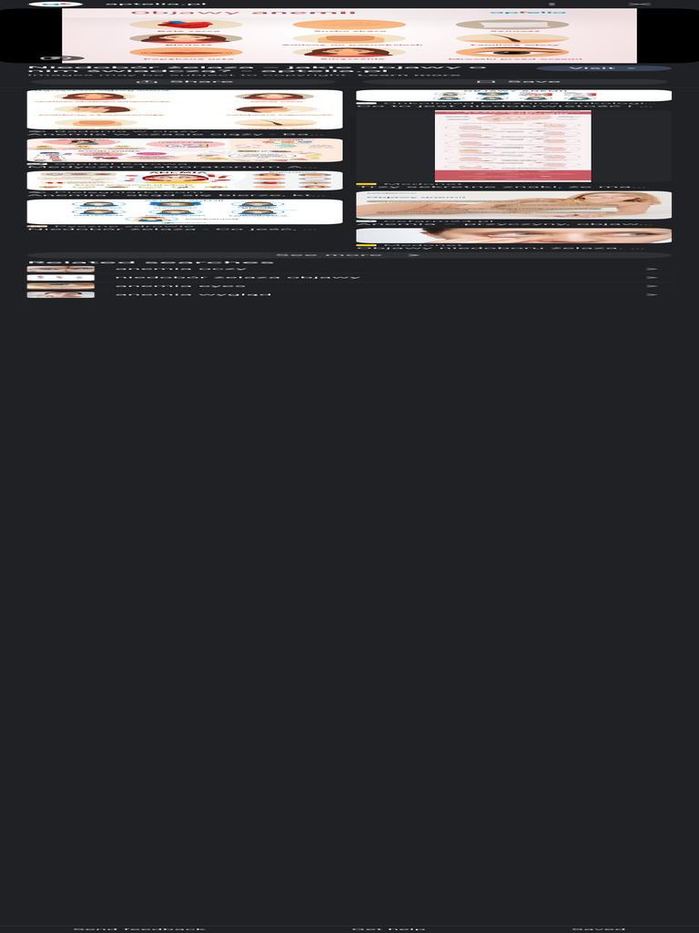 Objawy Anemi - Google Search | PDF