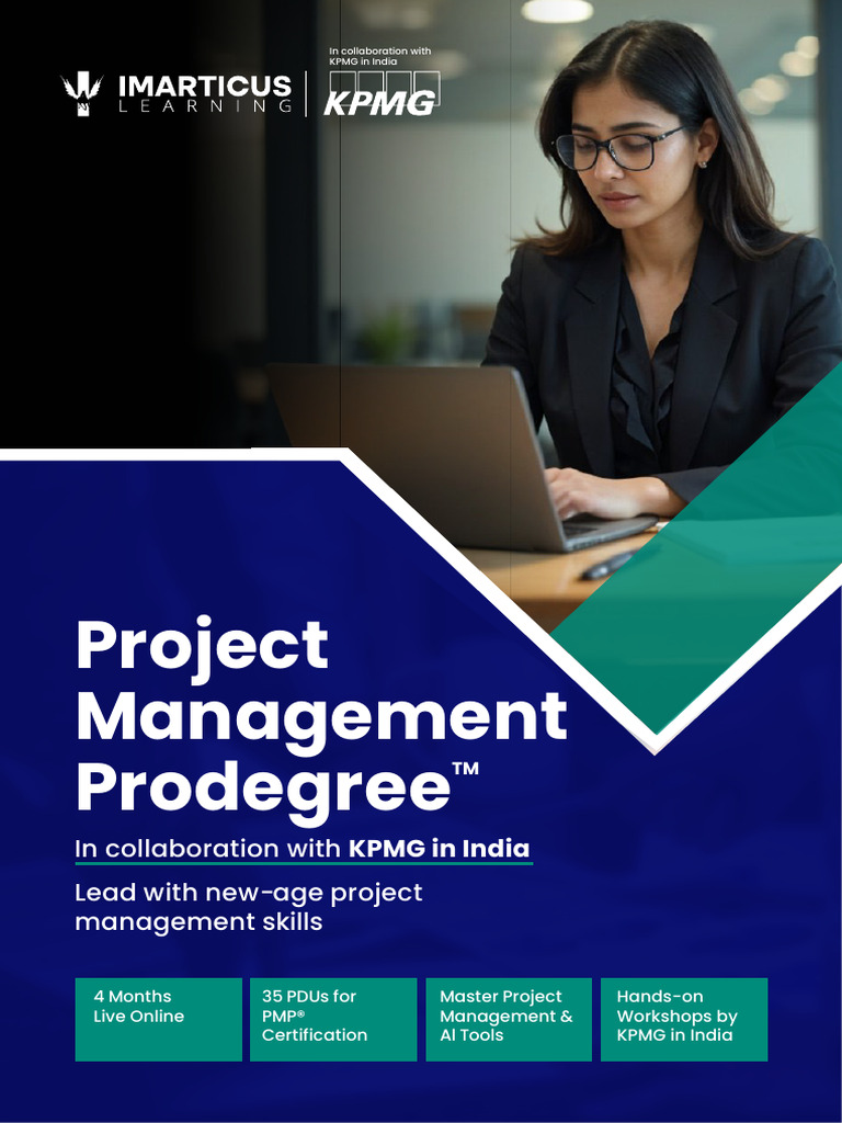 KPMG Project Management Prodegree Program | PDF | Agile Software ...