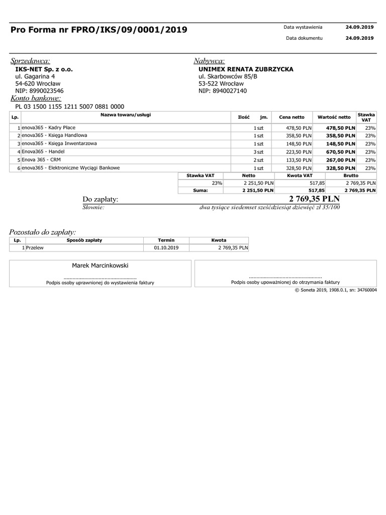 FPR Oiks 0900012019 | PDF