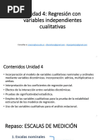 Econometria I Variables Dummy | PDF | Regresión lineal | Análisis de regresión