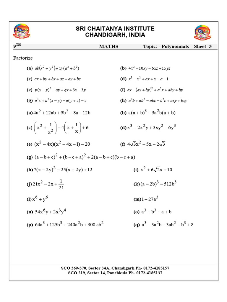 Maths DPP | PDF