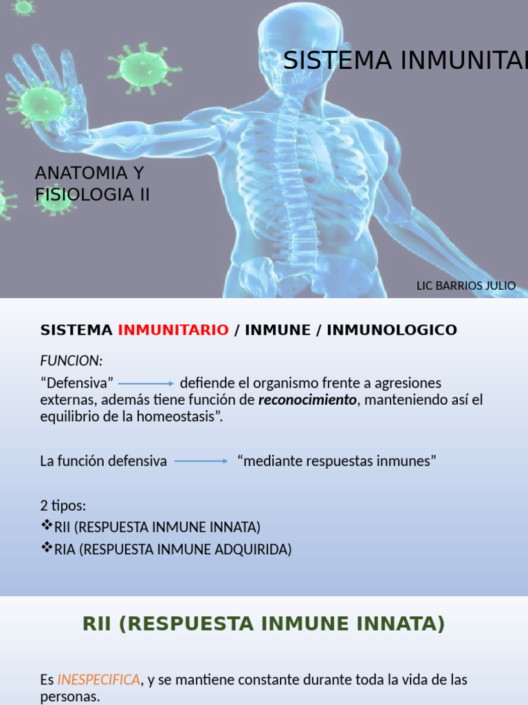 Power Sistema Inmunitario | PDF | Sistema inmune | Complejo mayor de histocompatibilidad