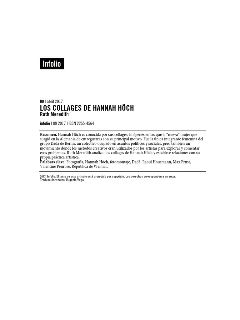 Hannah | PDF | Collage