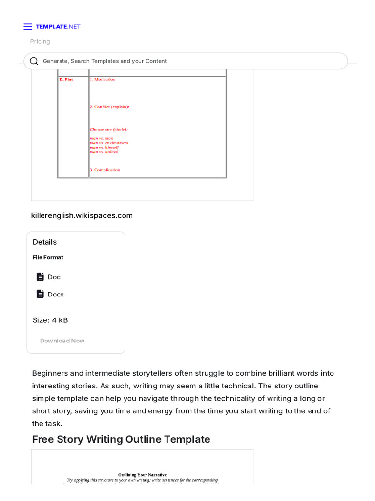 Story Outline by VP | PDF
