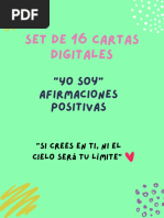 Laminas Estacion de Afirmaciones Yo Soy | PDF