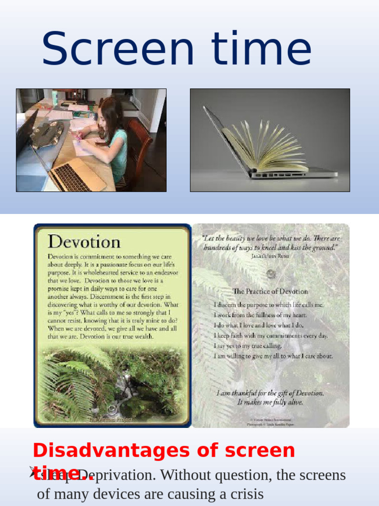 Screen Time | PDF