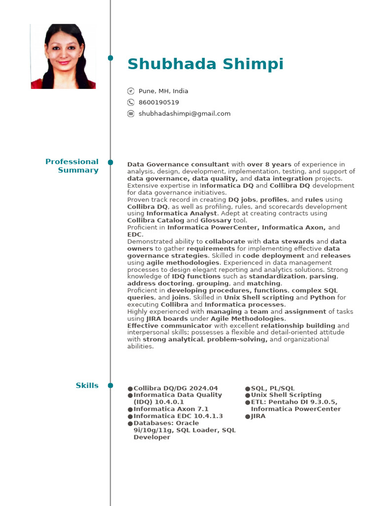 Naukri SHIMPISHUBHADASHRIKANT (9y 5m) | PDF | Sql | Databases