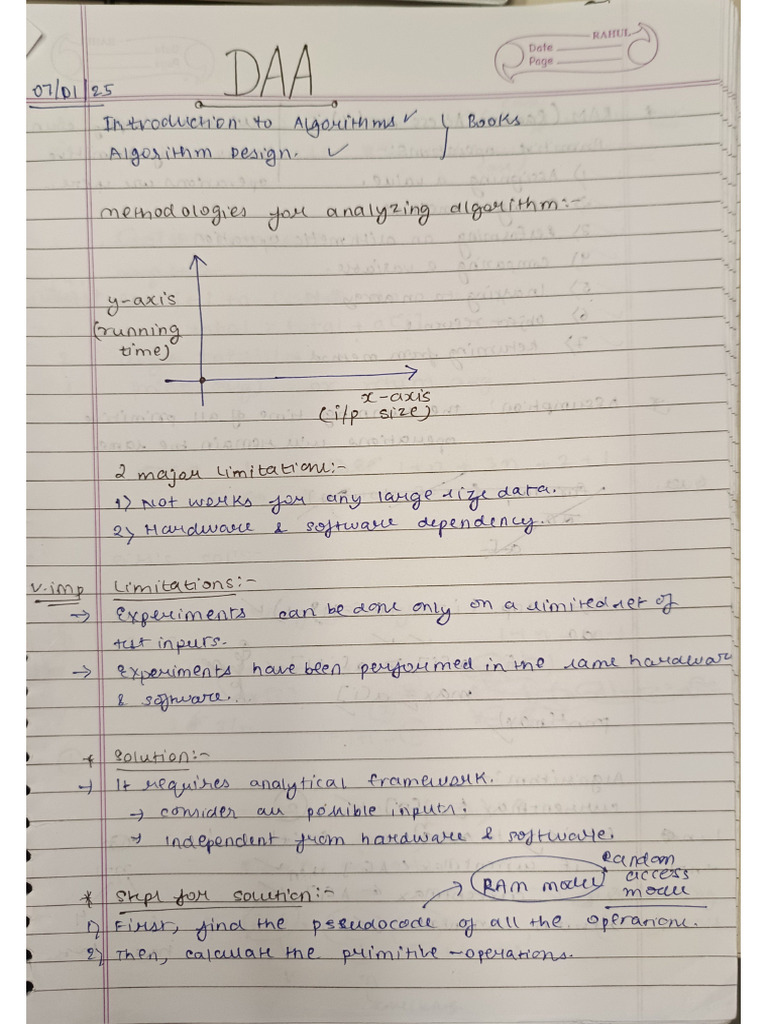 DAA Notes | PDF