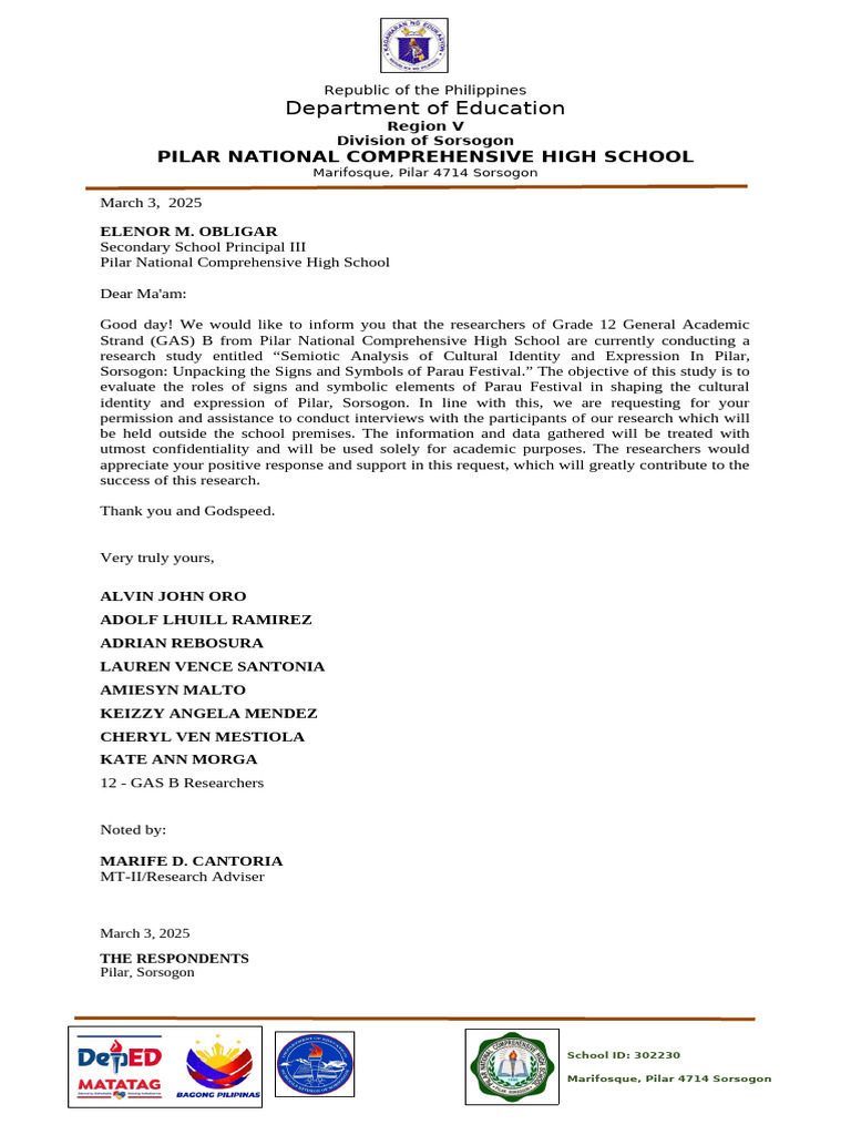 Letters (3I'S) | PDF