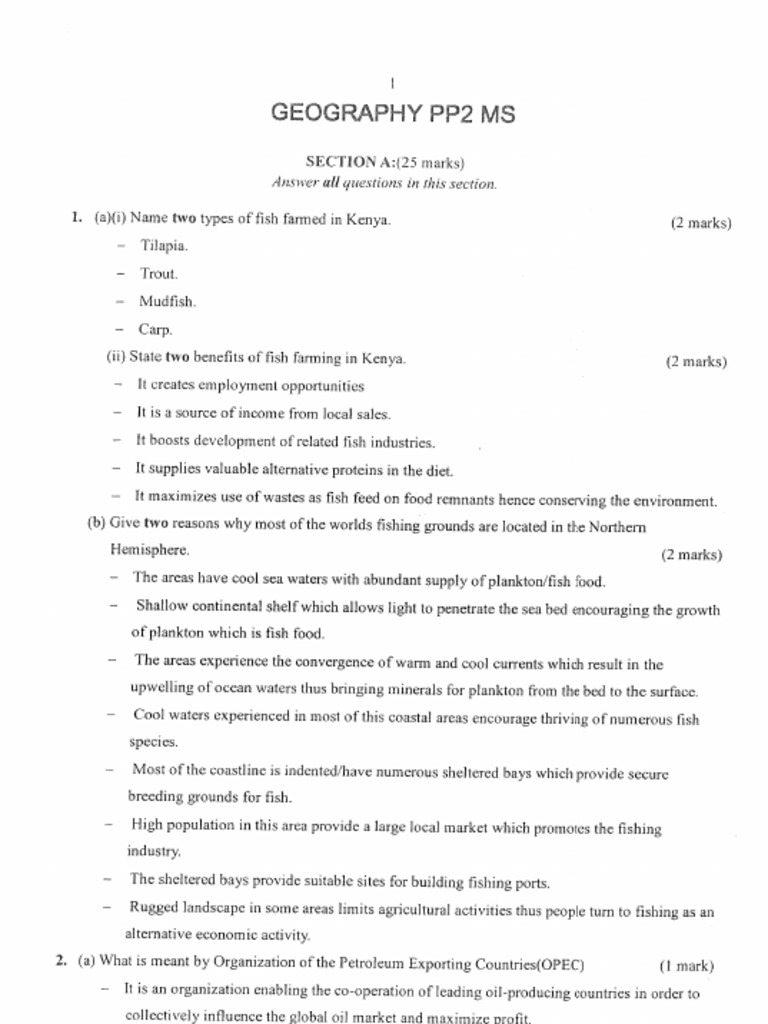 Geo PP2 MS | PDF