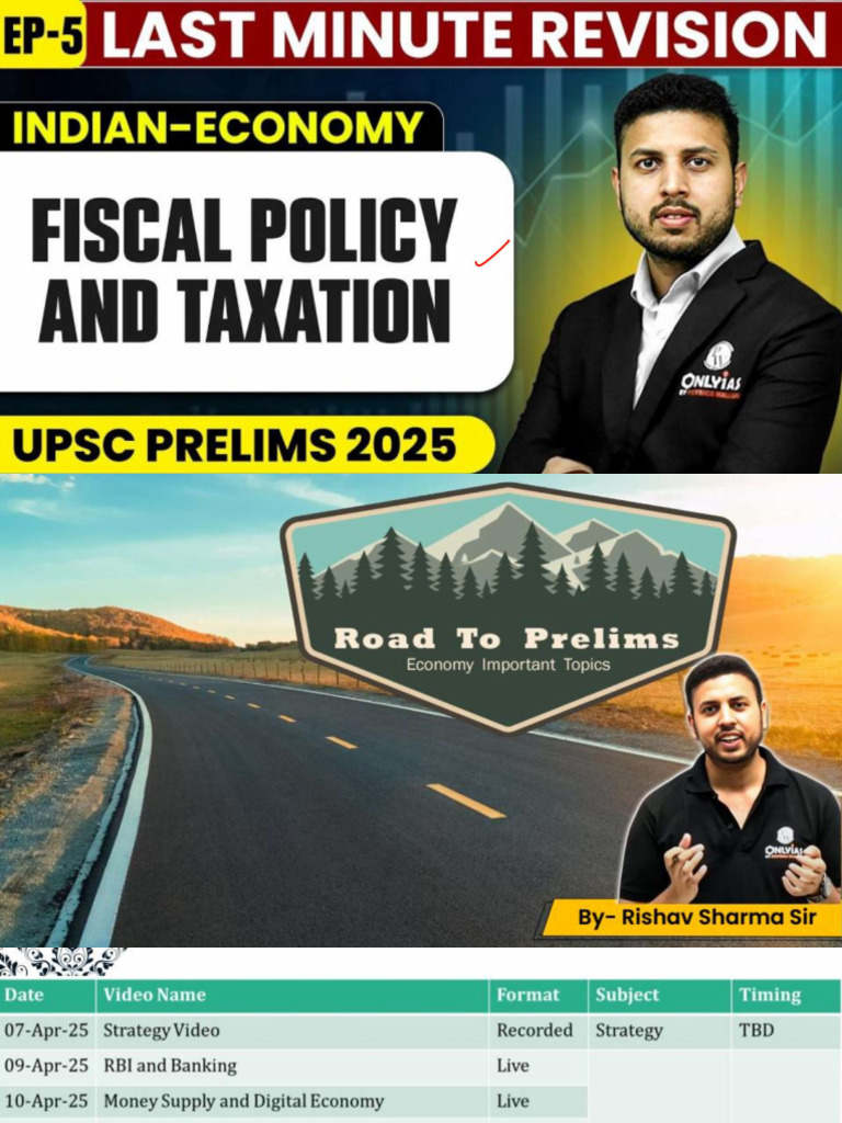 Economy Day 5 Rishav Sir | PDF