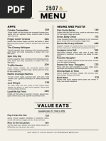 Menu The Cheesecake Factory | PDF